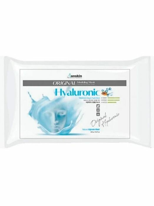 Anskin Альгинатная маска с гиалуроновой кислотой Original Hyaluronic Modeling Mask, 240 г (Refill)