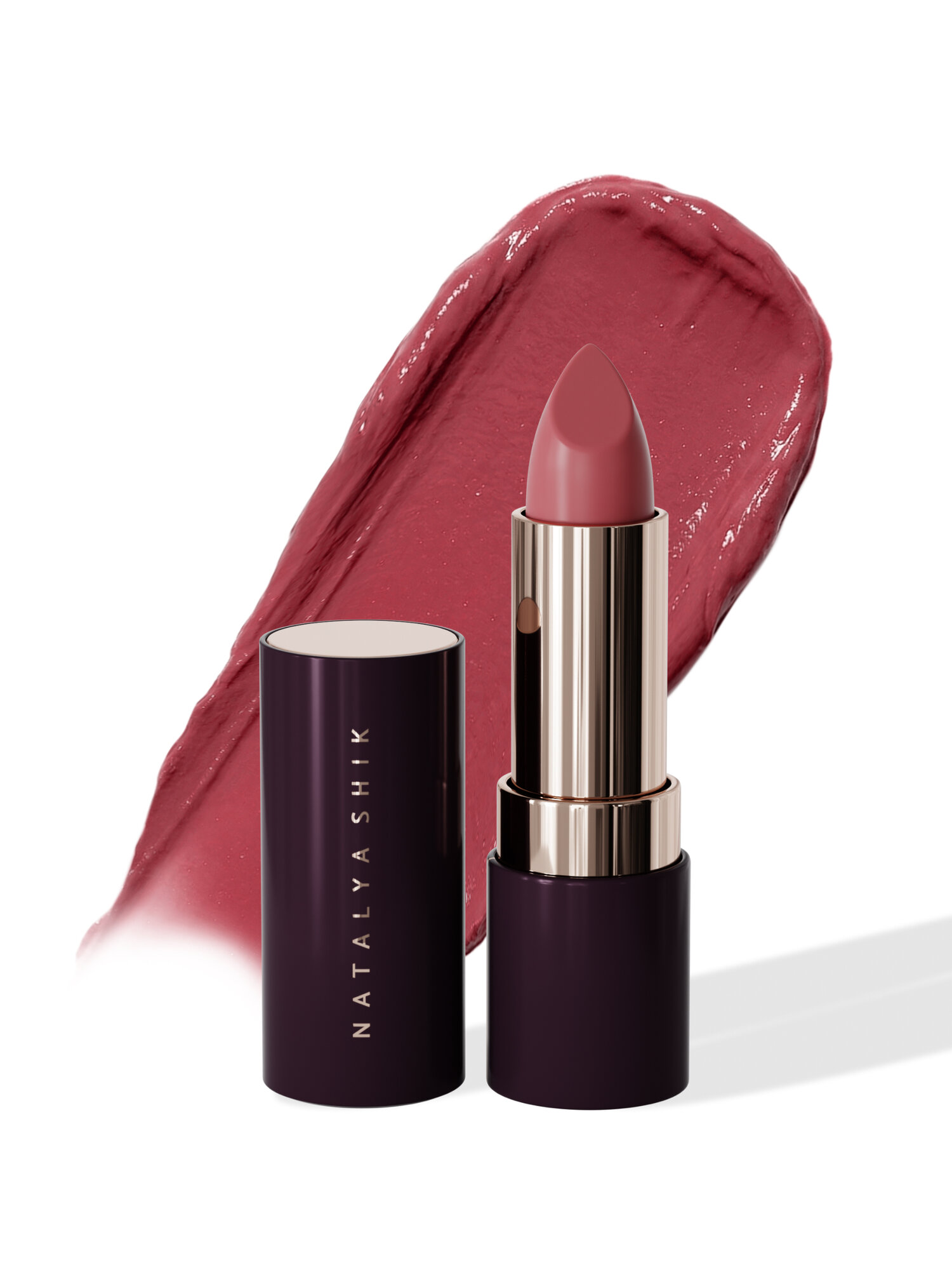 Помада для губ NATALYA SHIK LIP ALLURE в стике, увлажняющая помада-бальзам для губ кремовая 06 Pirlo кораллово-розовый