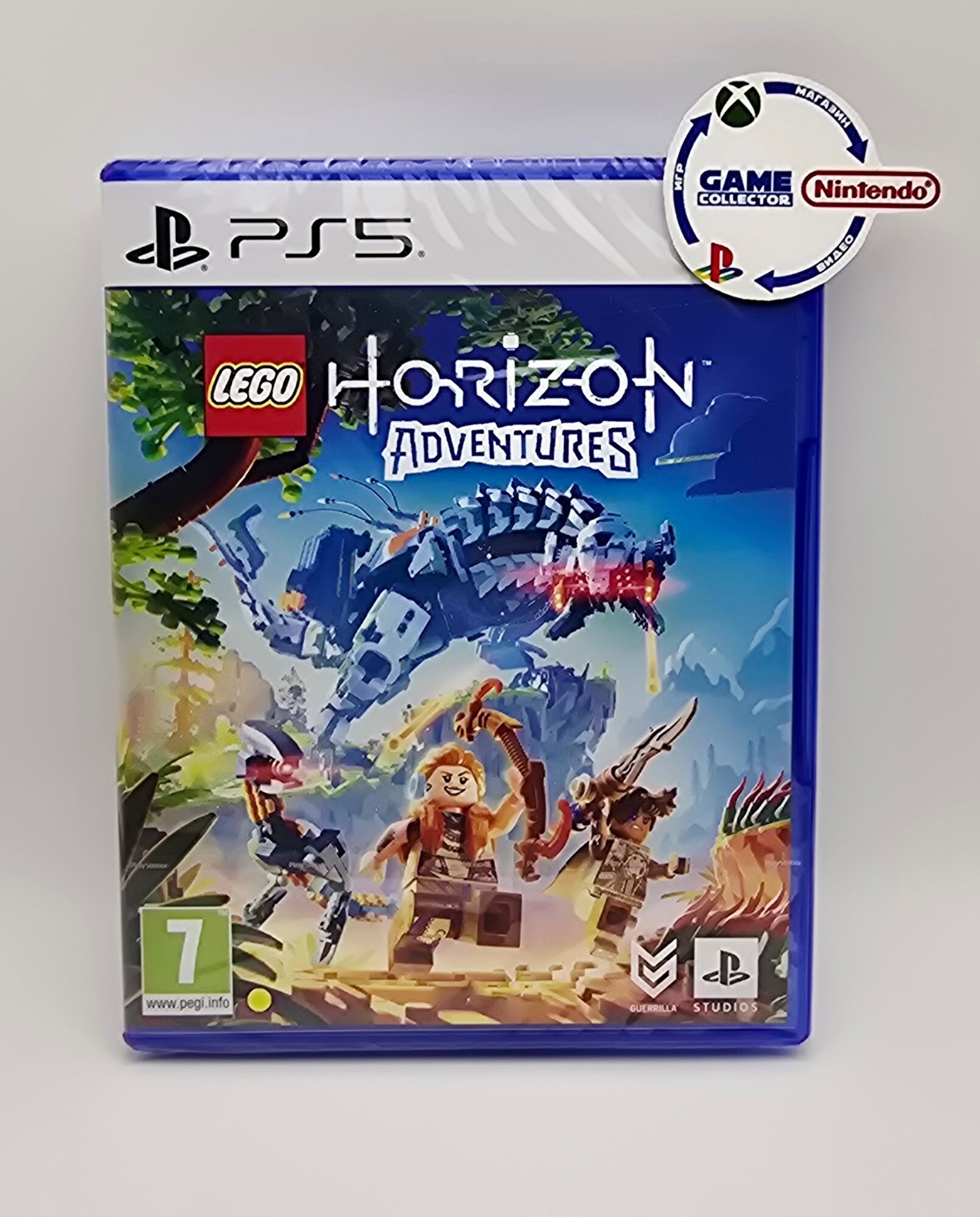 Игра Lego Horizon Adventures для Sony PlayStation 5 на диске с русскими субтитрами.