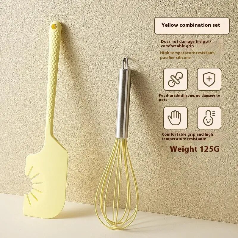 Силиконовый венчик для взбивания яиц TPXCKz SET Yellow
