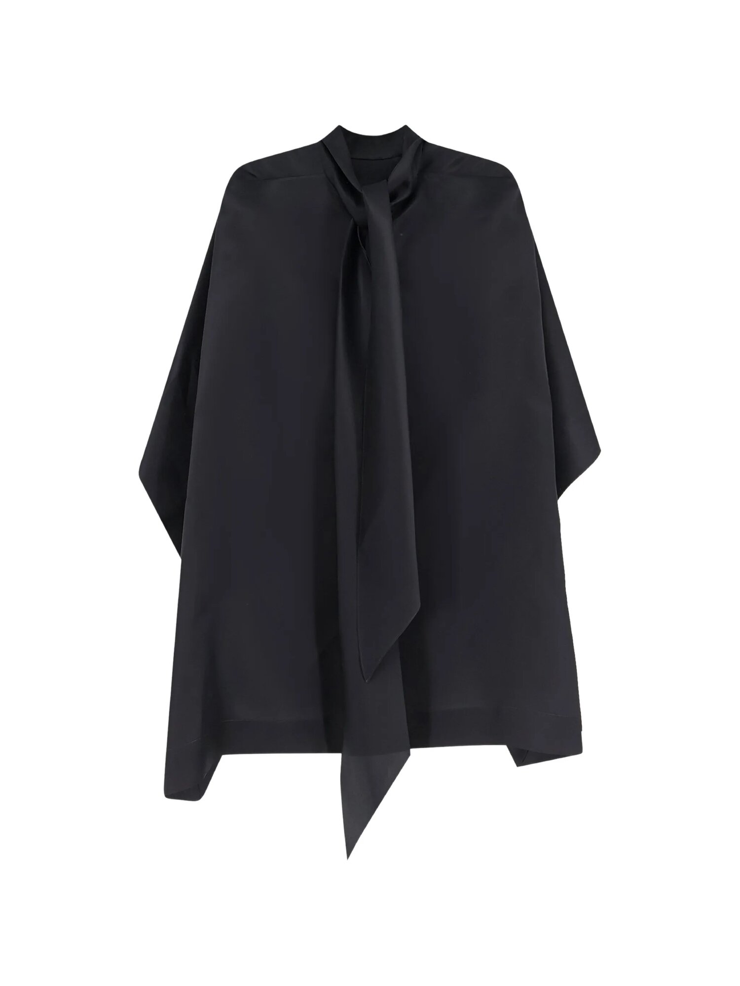 Накидка Asymmetrical tie-fastening cape