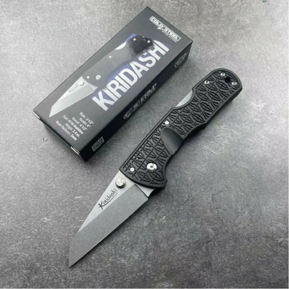 Новый Складной карманный нож Cold Steel C203 с лезвием из стали 5cr13mov, нейлоновой ручкой из стекловолокна, ножи для выживания на открытом воздухе EDC для кемпинга