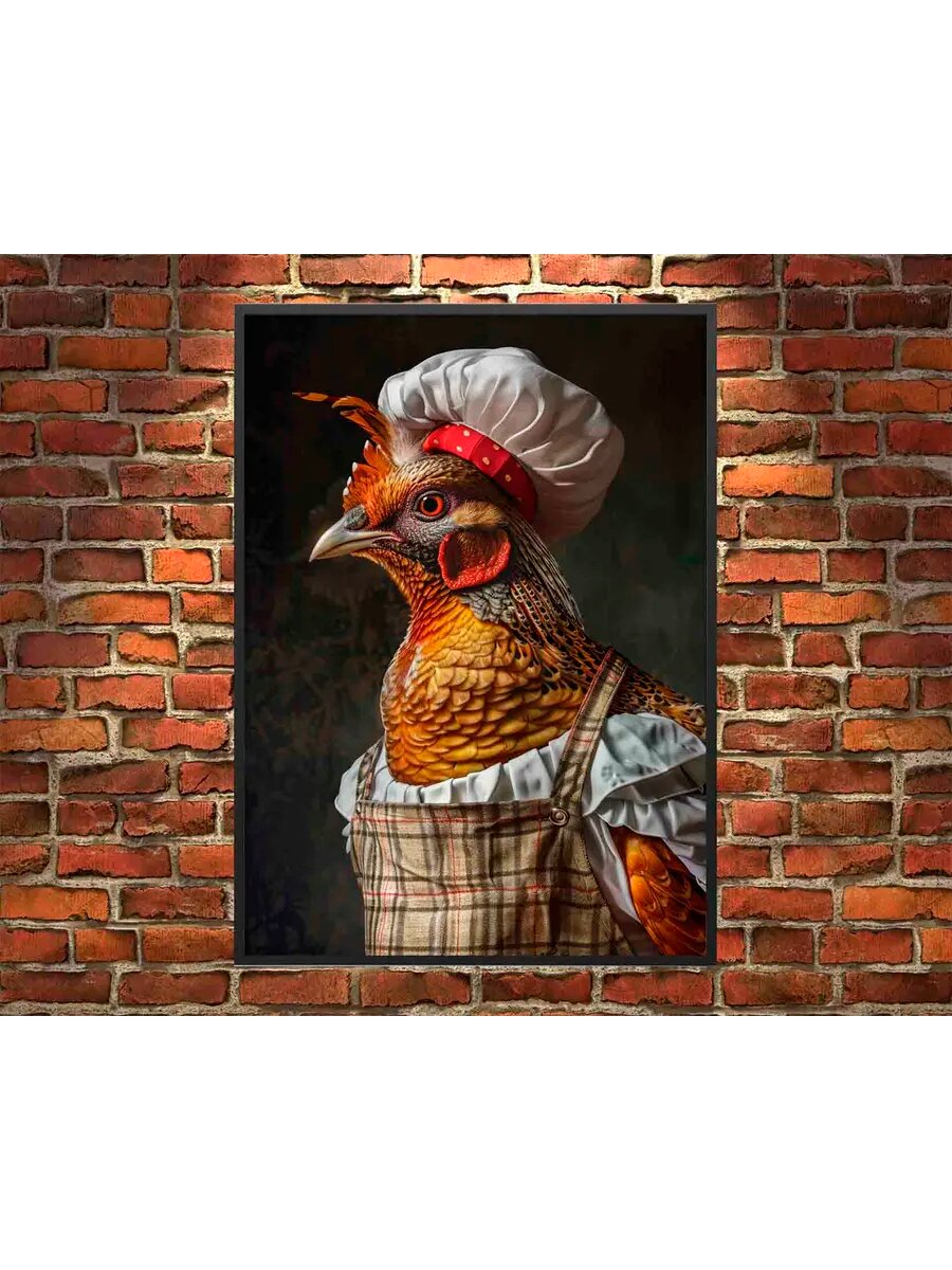 Приготовление птицы из куропатки 4, Плакат 30x42см