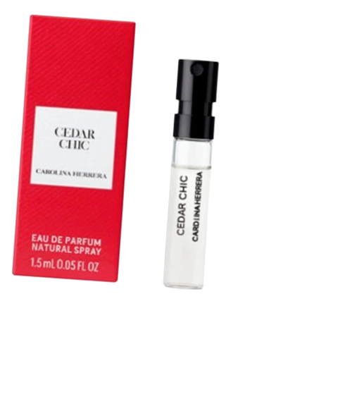 Парфюмерная вода унисекс Кедр Шик 1.5 мл сэмпл / Carolina Herrera Cedar Chic