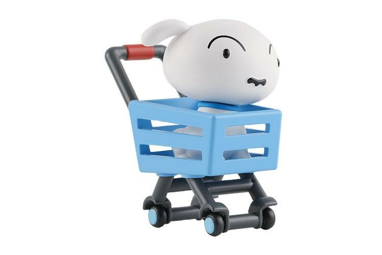 52TOYS Коллекция Ингредиентов Главные Герои Чибик Шин-чан Наборы-сюрпризы 1429484532, Crayon Shin-Chan Car Collection-Shiro