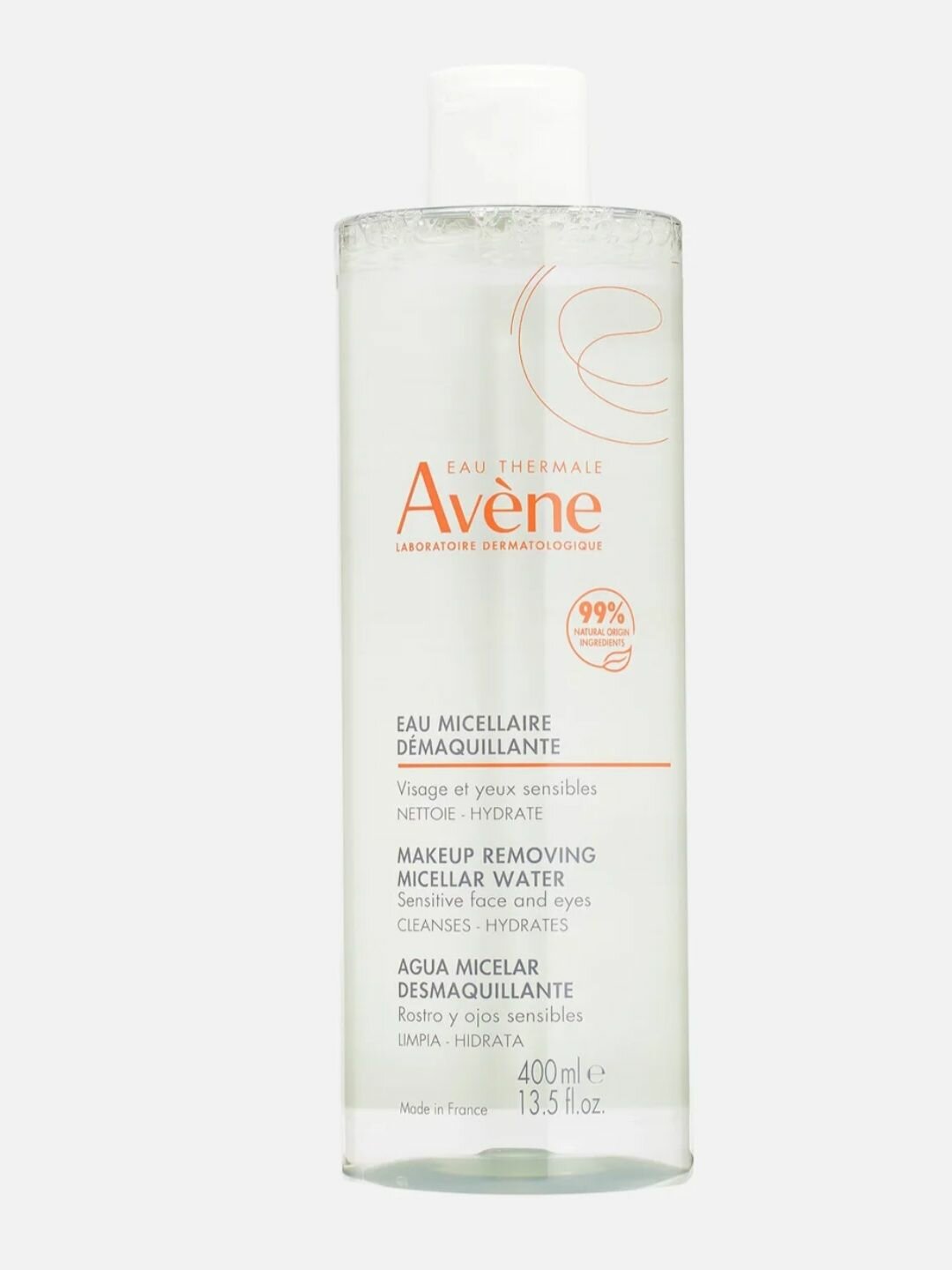 Мицеллярный лосьон для снятия макияжа EAU THERMALE AVENE the essentials