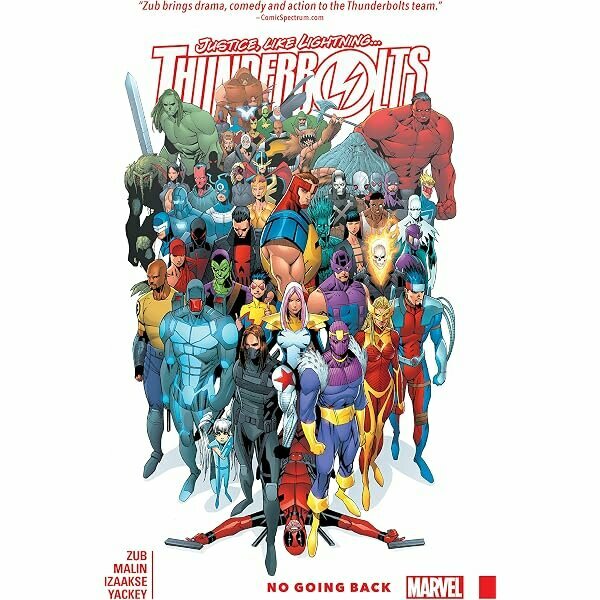 Thunderbolts Vol. 2: No Going Back (Thunderbolts (2016-2017))，Reprinted paperback book