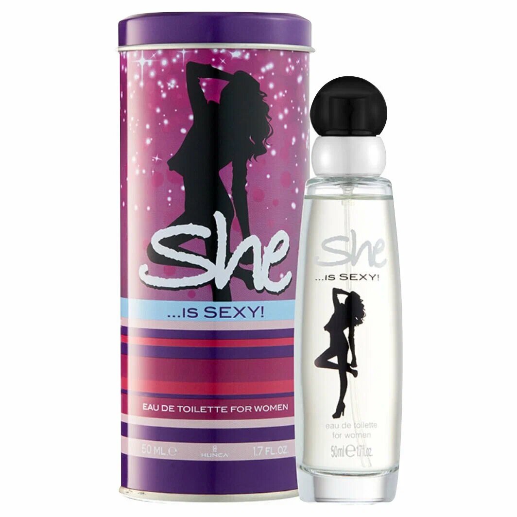Туалетная вода Hunca "She. Is Sexy", женская, восточная, гурманская, 50 мл
