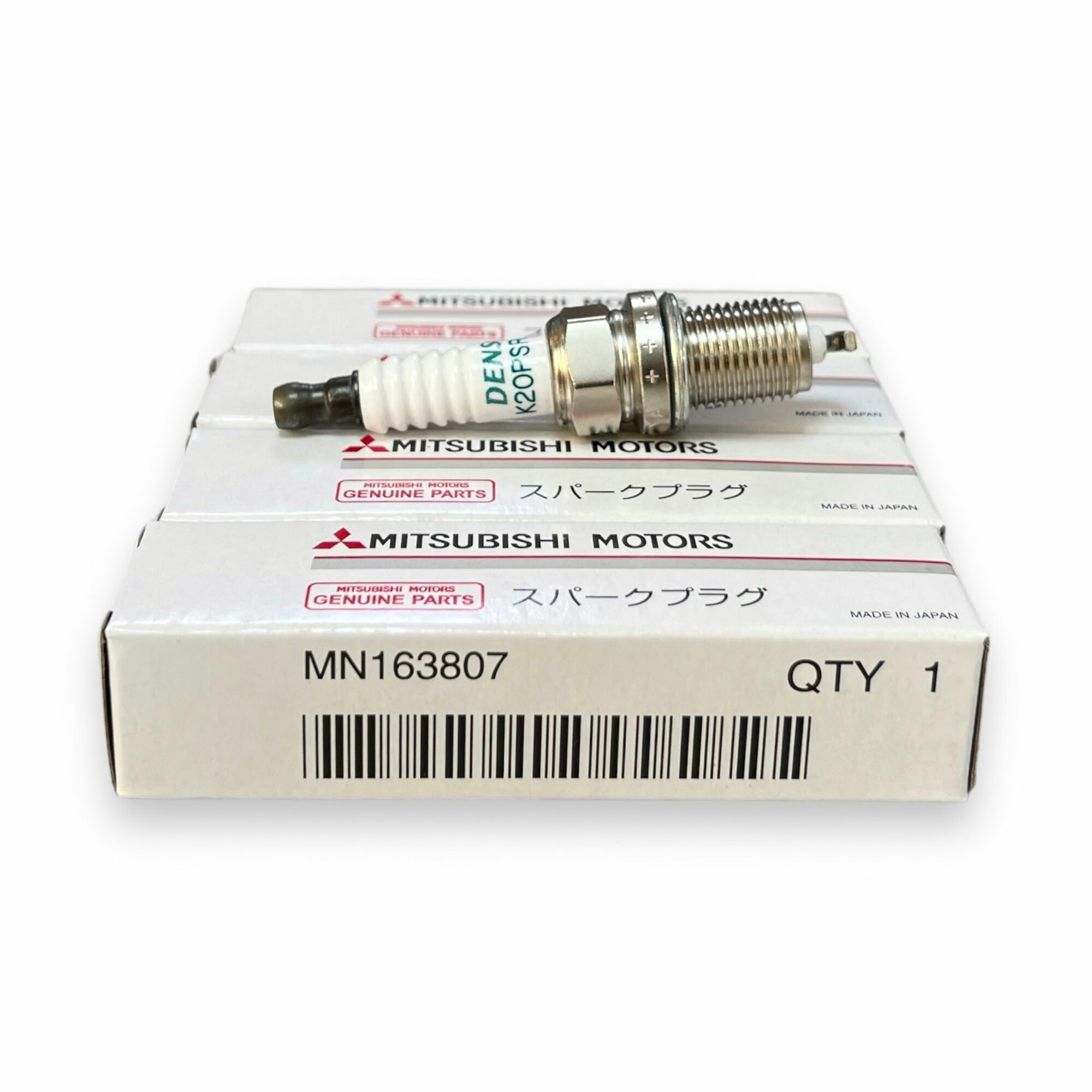 Свечи зажигания иридиевые комплект MN163807 Mitsubishi оригинал