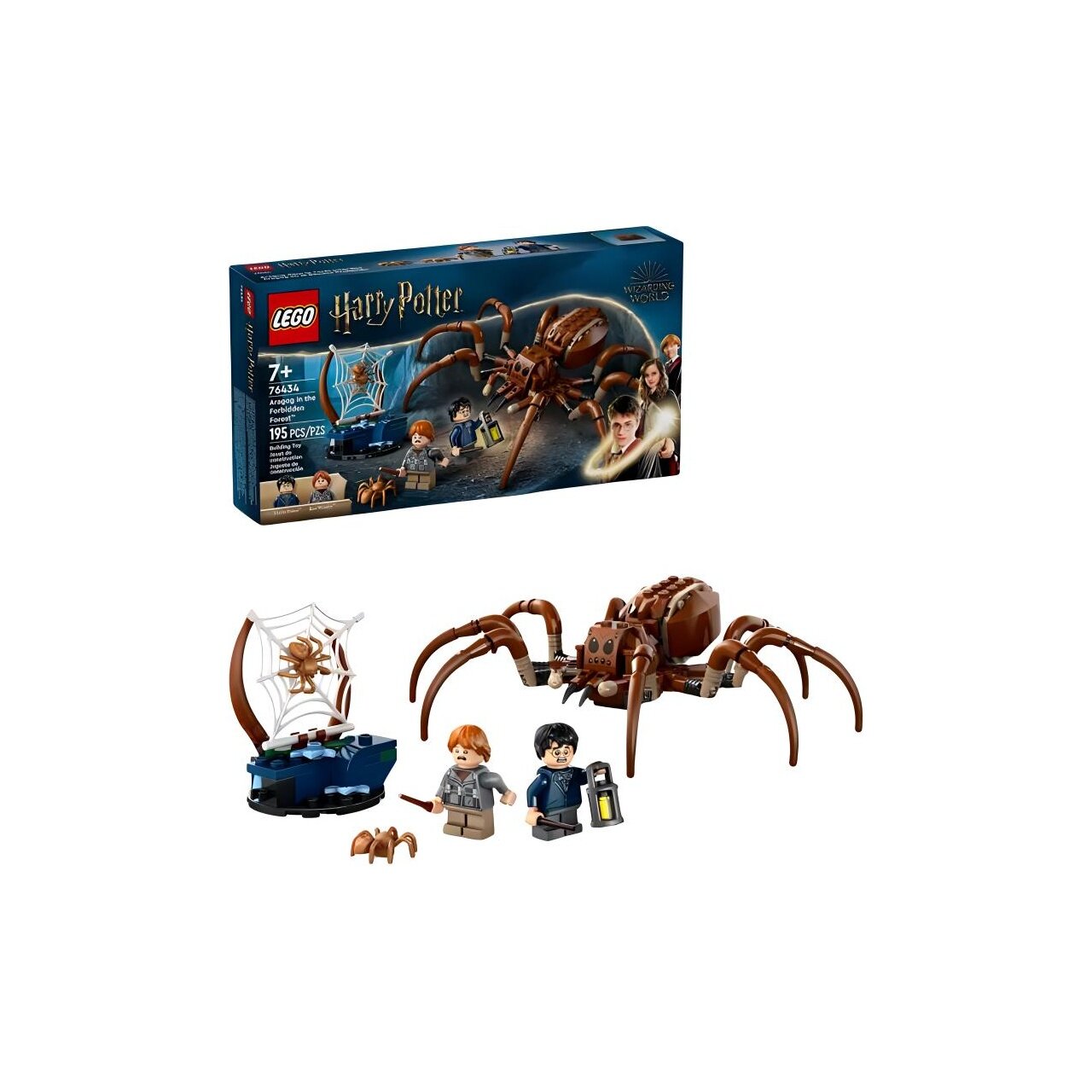 Конструктор LEGO Арагог в Запретном лесу 76434, Forbidden Forest Miracle Animal 195pcs