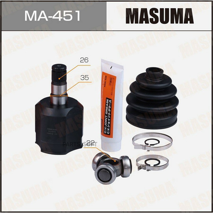 ШРУС внутренний MASUMA MA-451 | цена за 1 шт