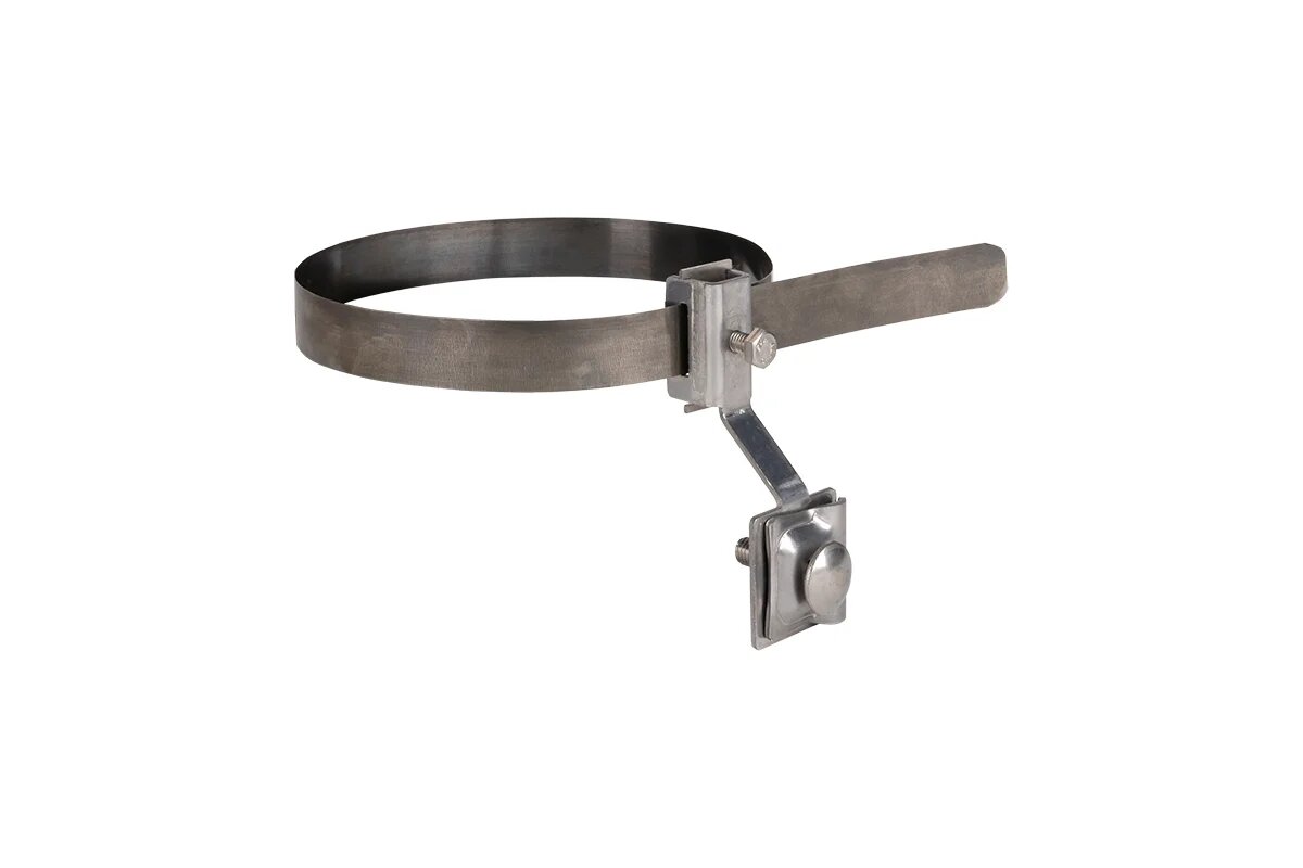 Держатель для труб EKF PROxima универсальный D=0-160 мм нержавеющая сталь CZ