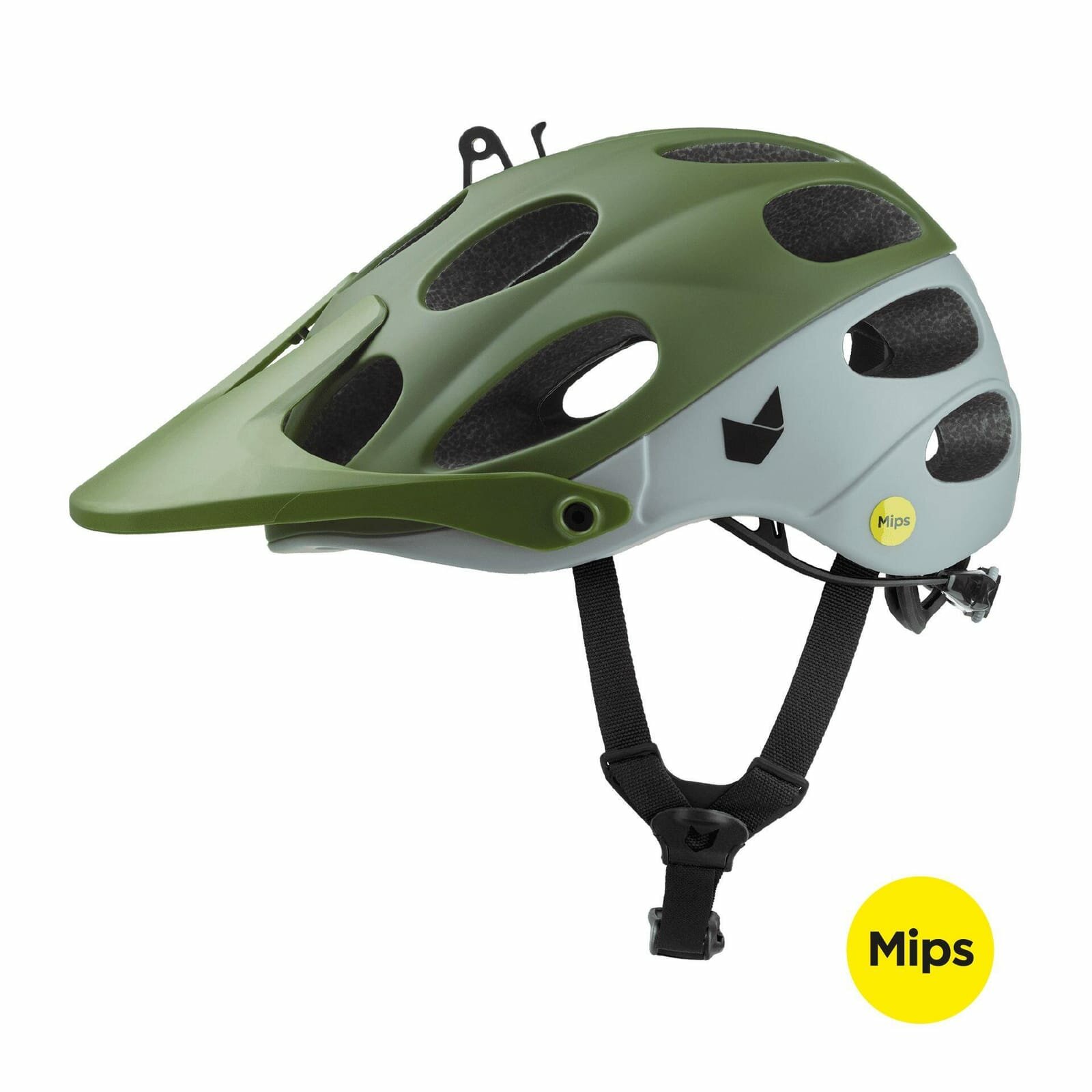 DECATHLON шлем защитный Catlike Yelmo MIPS, зеленый/серый, размер L