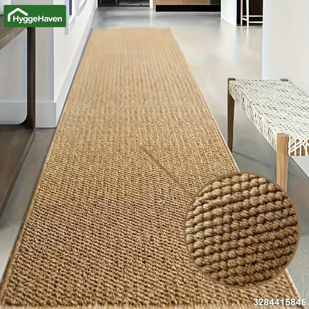 Коврик дорожка Имитация плетения 50x120 см
