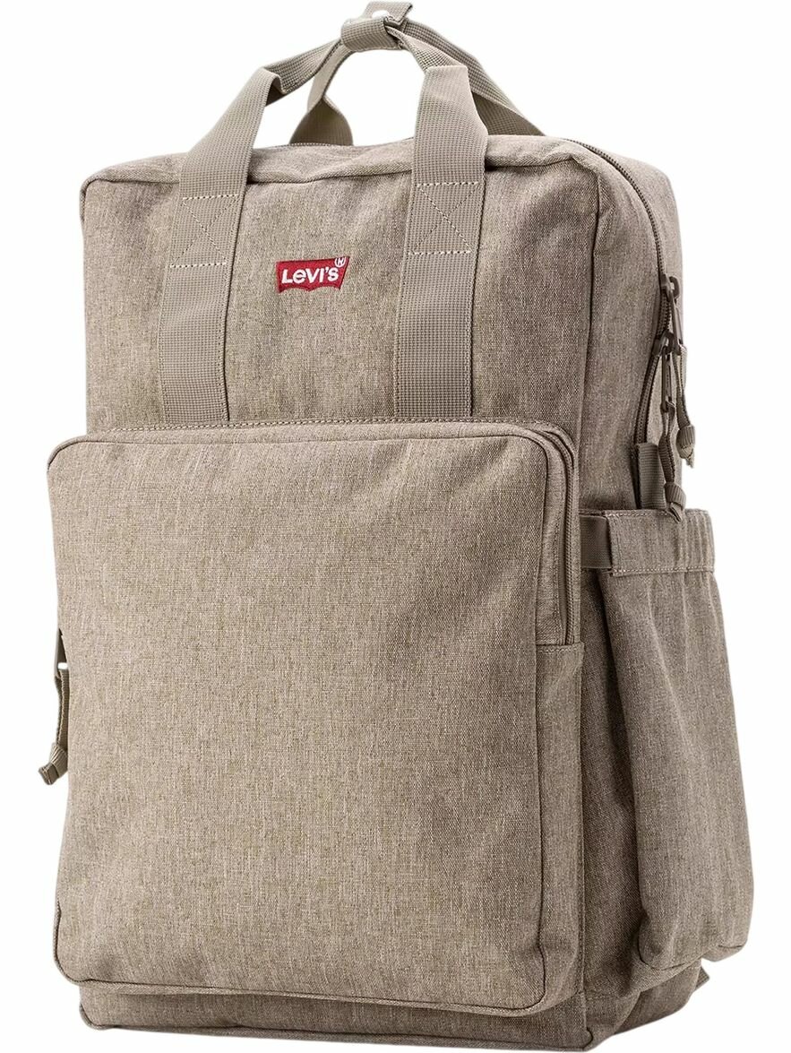 Рюкзак Levis L Pack Large Backpack серый 45х29х20 для женщин