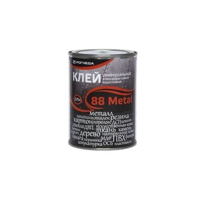Клей рогнеда 88-Metal, атмосферостойкий, 0.75 л 25002