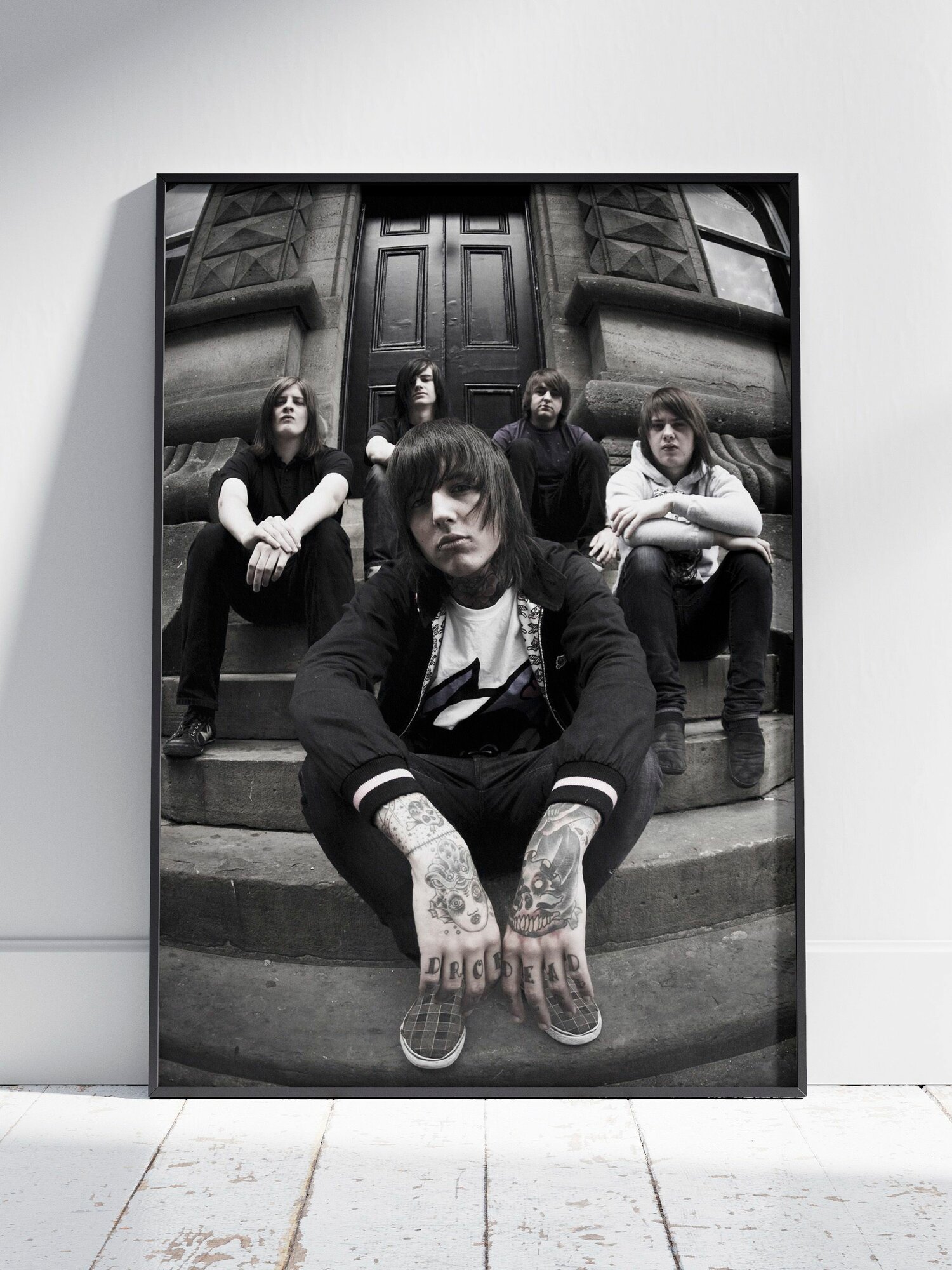 Плакат на стену для интерьера Бринг Ми зе Хорайзон (Bring Me The Horizon - BMTH 17) - Постер по музыке и артисту формата A4 (21x30 см)