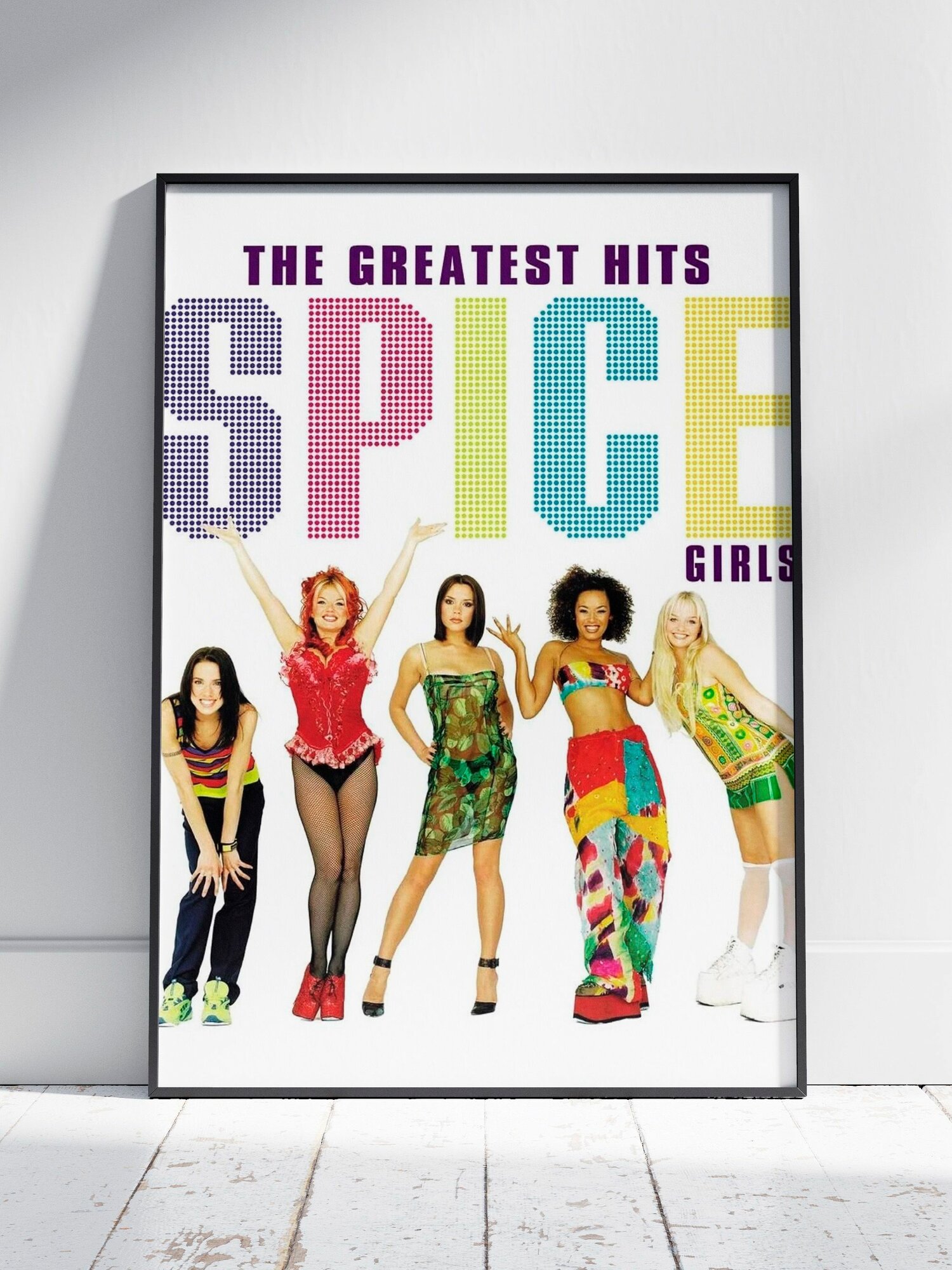 Плакат на стену для интерьера Спайс Гёрлз (Spice Girls 1) - Постер по музыке и артисту формата A4 (21x30 см)