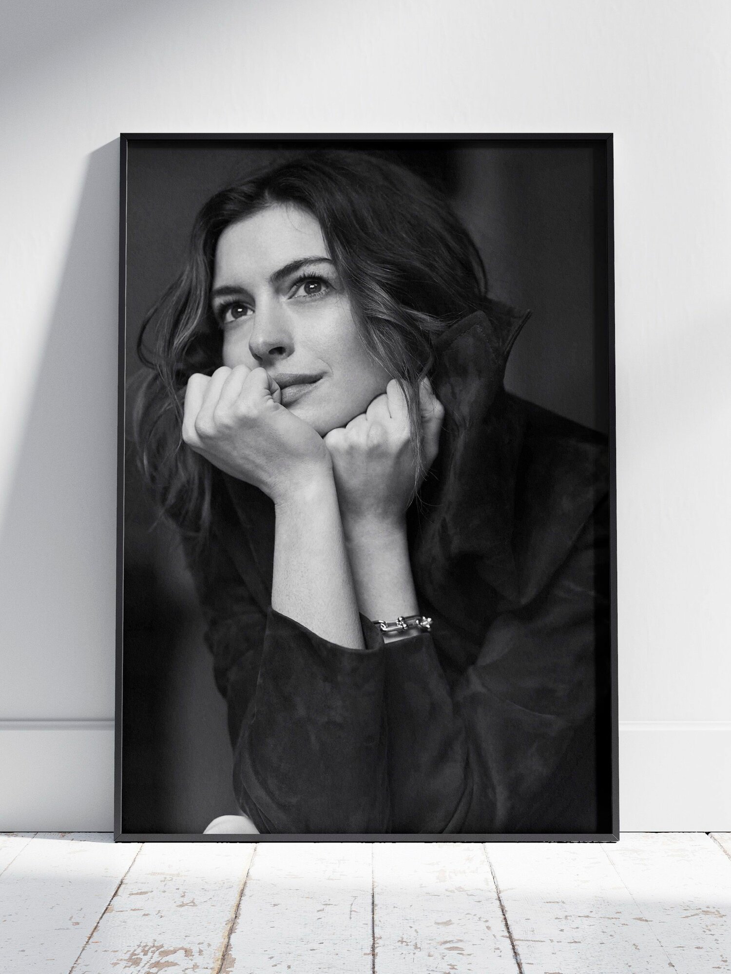 Плакат на стену для интерьера Энн Хэтэуэй (Anne Hathaway 31) - Постер по актеру фильма, кино, сериала формата A4 (21x30 см)