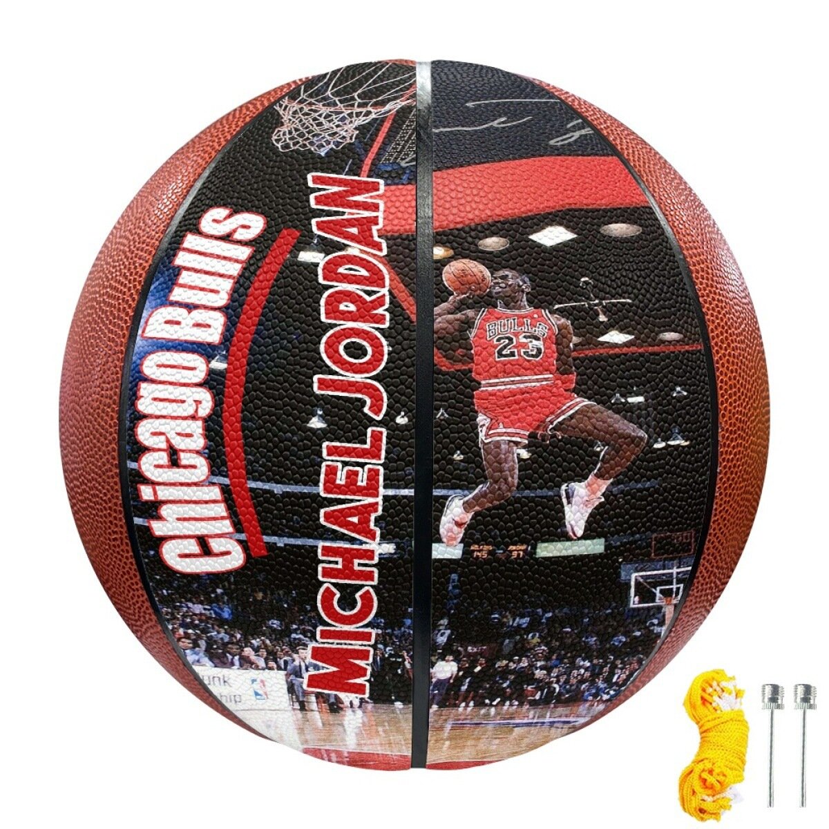 Баскетбольный мяч, №7, двухкомпонентный, с логотипом Kobe, износостойкий, ZYSFH2249BZ24-1