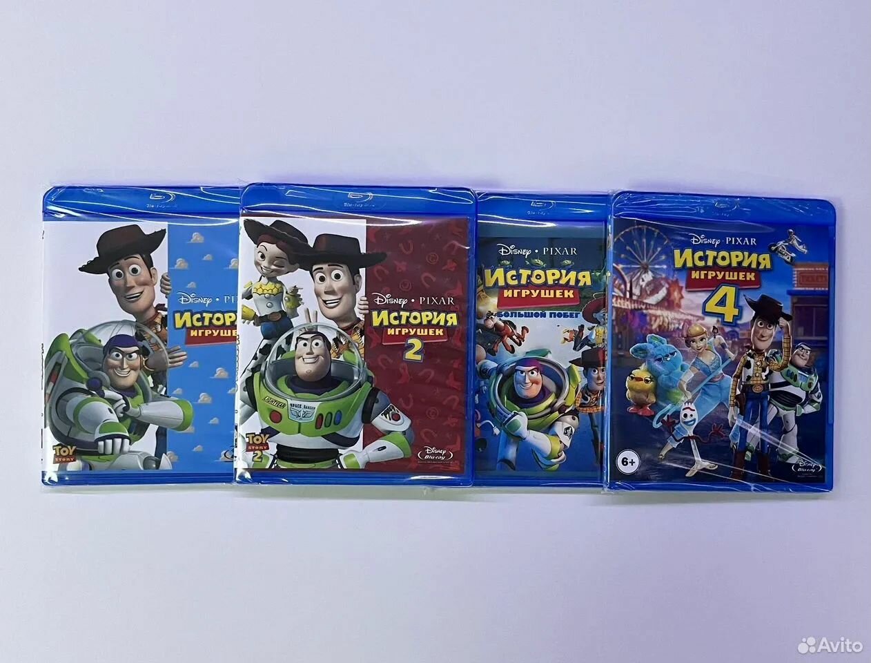 История игрушек. Blu-ray коллекция мультфильмов
