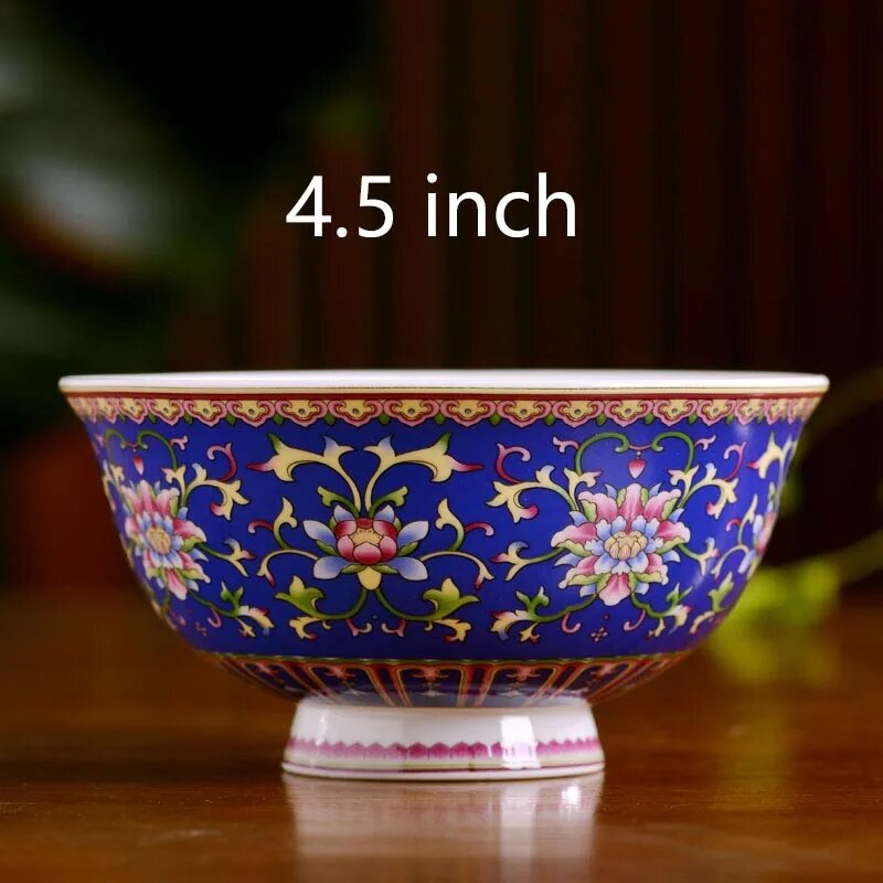 Керамическая чаша для рамена Jingdezhen 4,5 дюйма D