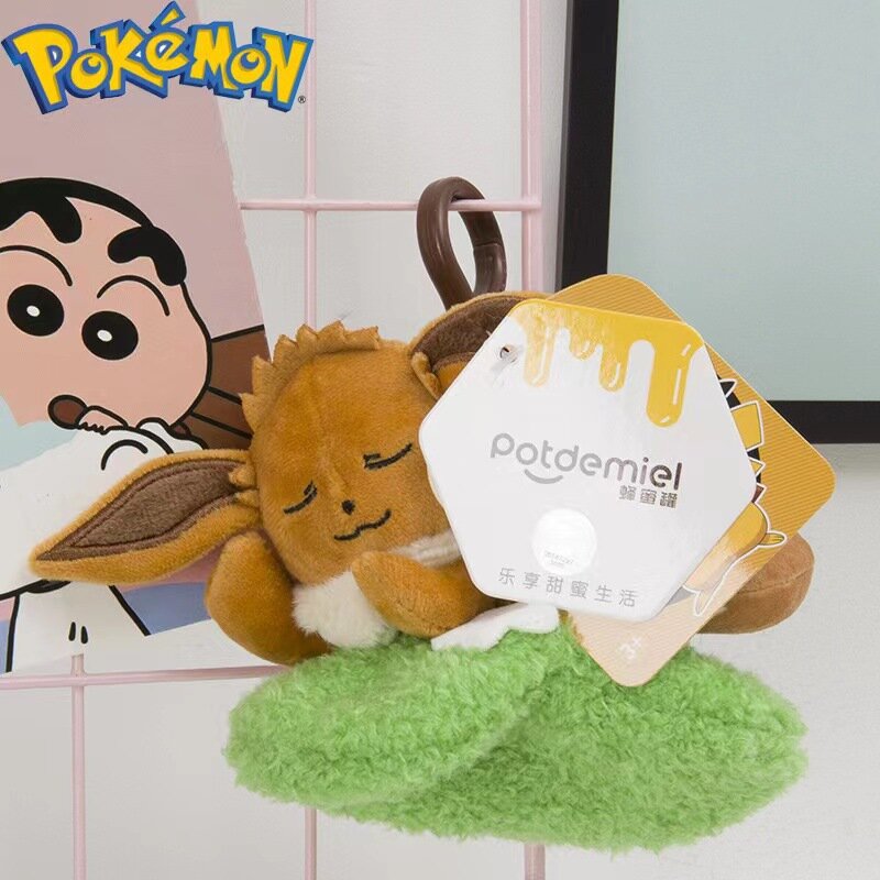 Оригинальный плюшевый брелок Pokémon: Пикачу, Генгар, Сквиртл, Чармандер, Слоубро.