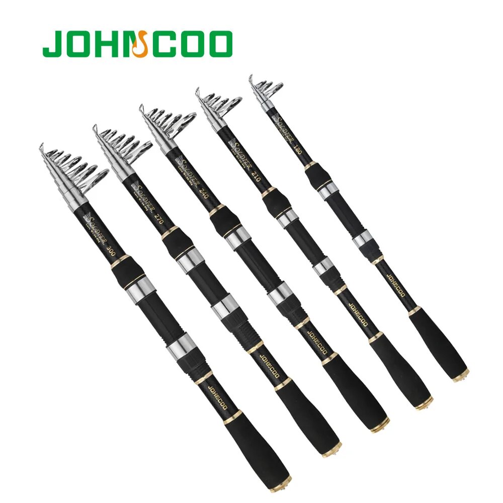 JOHNCOO телескопическая удочка для морской рыбалки 2,7 м