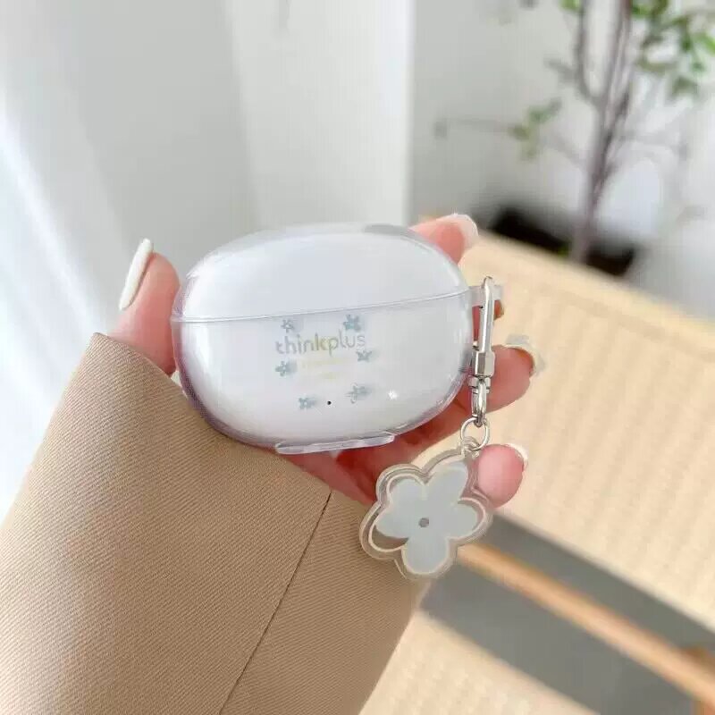 Baseus AirGo AS01 Чехол с синим цветком и подвеской для модели AS01