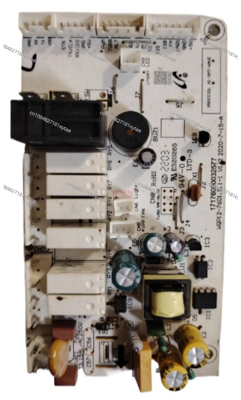 Плата управления посудомоечной машины Midea WQP12-7601 D.1-1, печатная плата 17176000032577 для ремонта бытовой техники