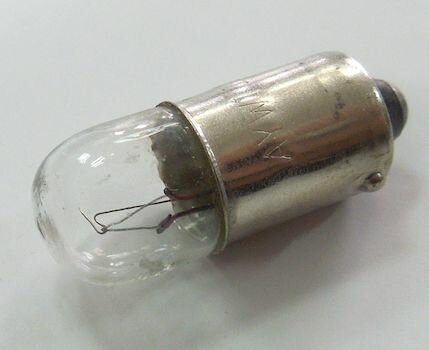 Лампа 12V T2W (BA9S)*******************************************