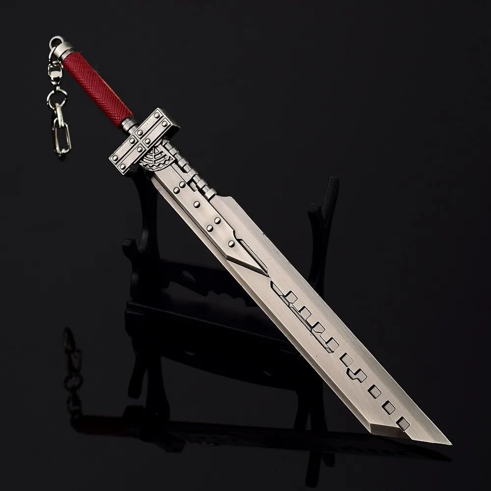 22 см Final 7 игровая периферия Fantasy VII Cloud Strife Fenrir игрушка из сплава меч модель оружия 1:6 ремесленный дисплей коллекция орнамент