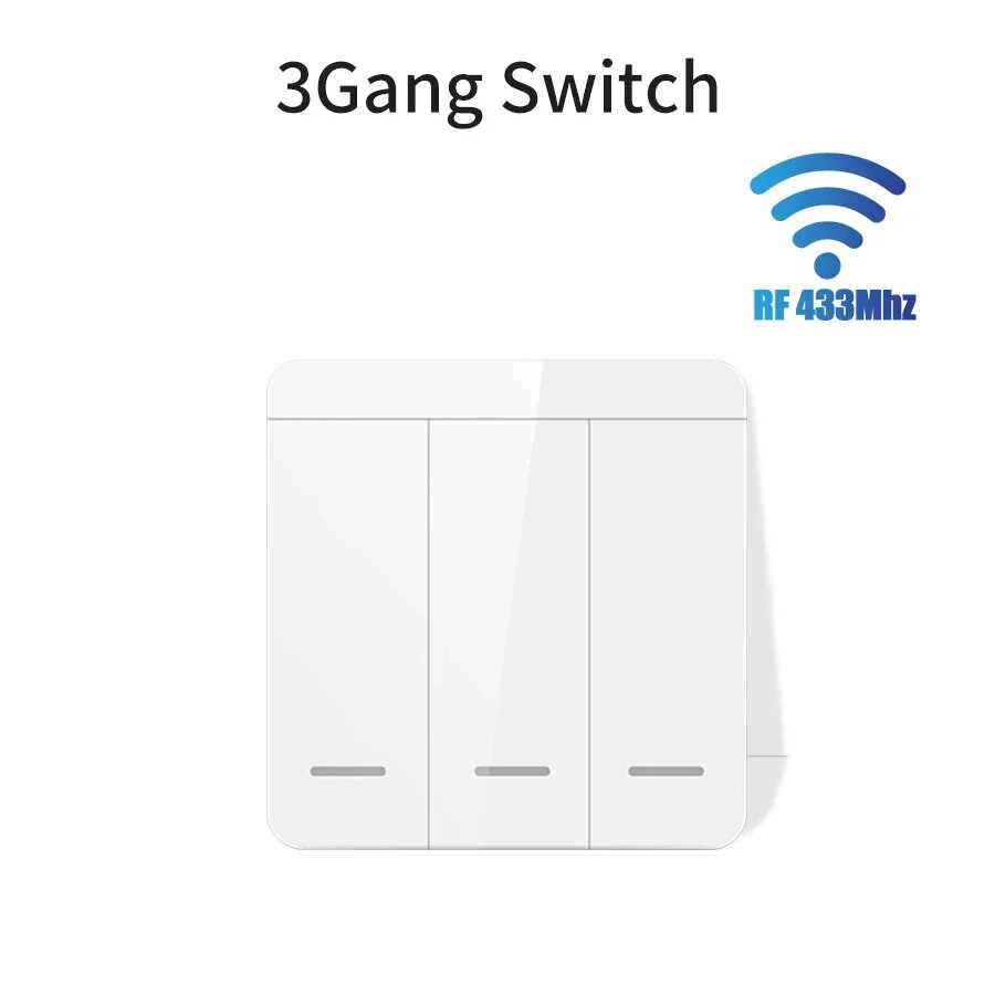 3Gang Switch, белый