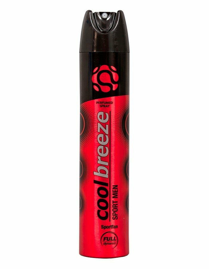 COOL BREEZE Дезодорант мужской Sport Men Quantum Sportfan 200мл