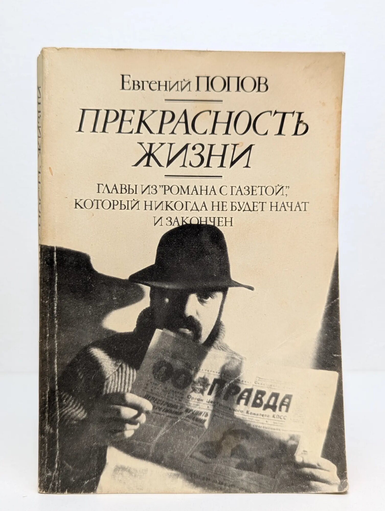 Прекрасность жизни: Главы из "романа с газетой", который никогда не будет начат и закончен Попов Евгений А. 1990 Попов Евгений Анатольевич 1990