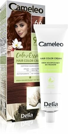 Краска для волос Delia Cosmetics Cameleo Color Essence, оттенок 6.6 рубин, 75 г