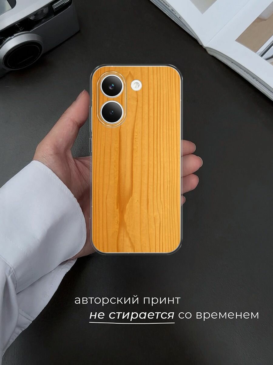 Чехол на Poco X8 Pro / Поко X8 Про с принтом Текстура дерево — фото 1