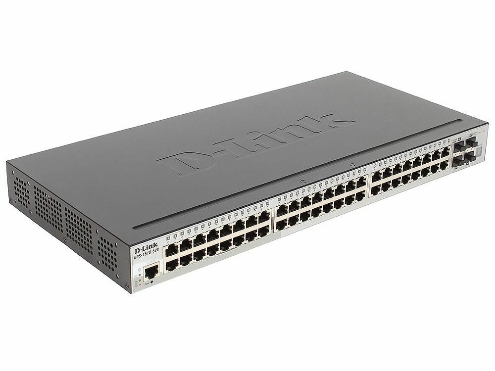 Коммутатор D-Link DGS-1510-52X/A1A/A2A