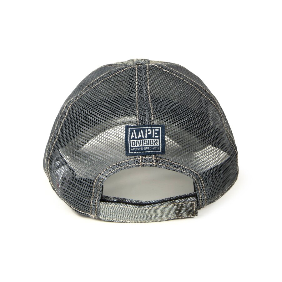 Бейсболка AAPE BY A BATHING APE для мужчин, размер Один размер, синий — фото 1
