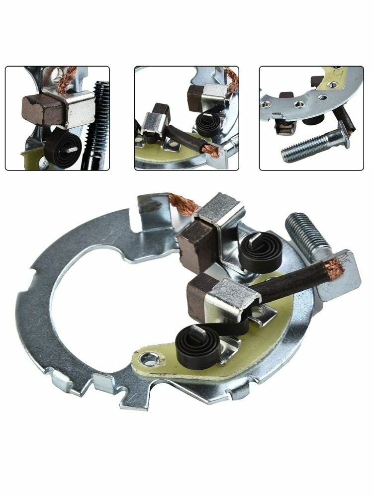 Комплект щеток стартера для Recon 250, Sportrax 250 и Foreman 300/350/400/450/500 — совм. замена OEM 31206-MN4-008