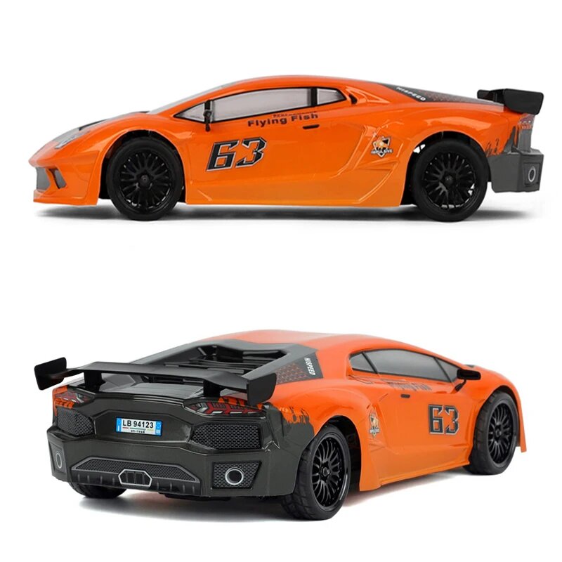 RC автомобиль для дрифта JZXD 1:10, корпус из ПВХ NEW-LBJN-O