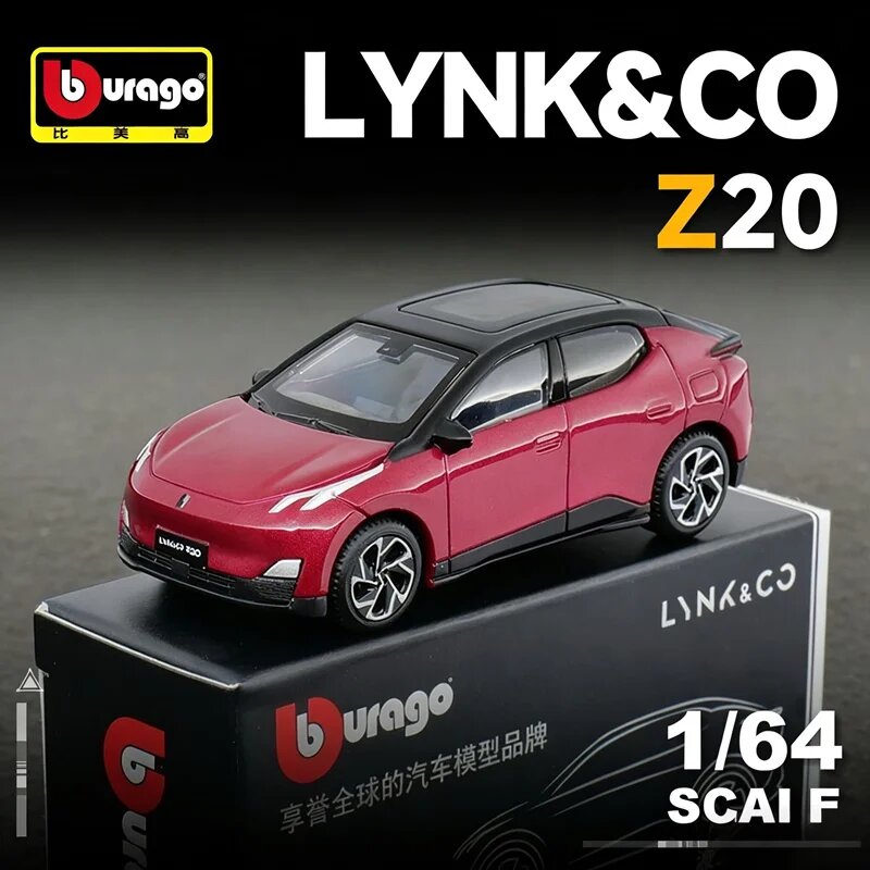 Bburago LYNK&CO Z20, красный, 1:64