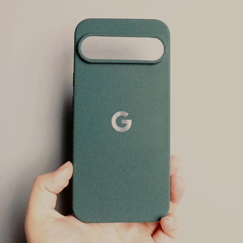 Минималистичный однотонный матовый чехол для Google Pixel 10A Google Pixel 8a, Темно-зеленый, green