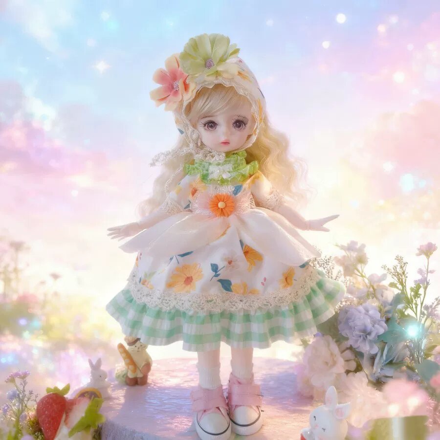 Новая зимняя одежда, комплект одежды для куклы BJD с шестью суставами, кукла-призрак, одежда для куклы 30cm (пальто,