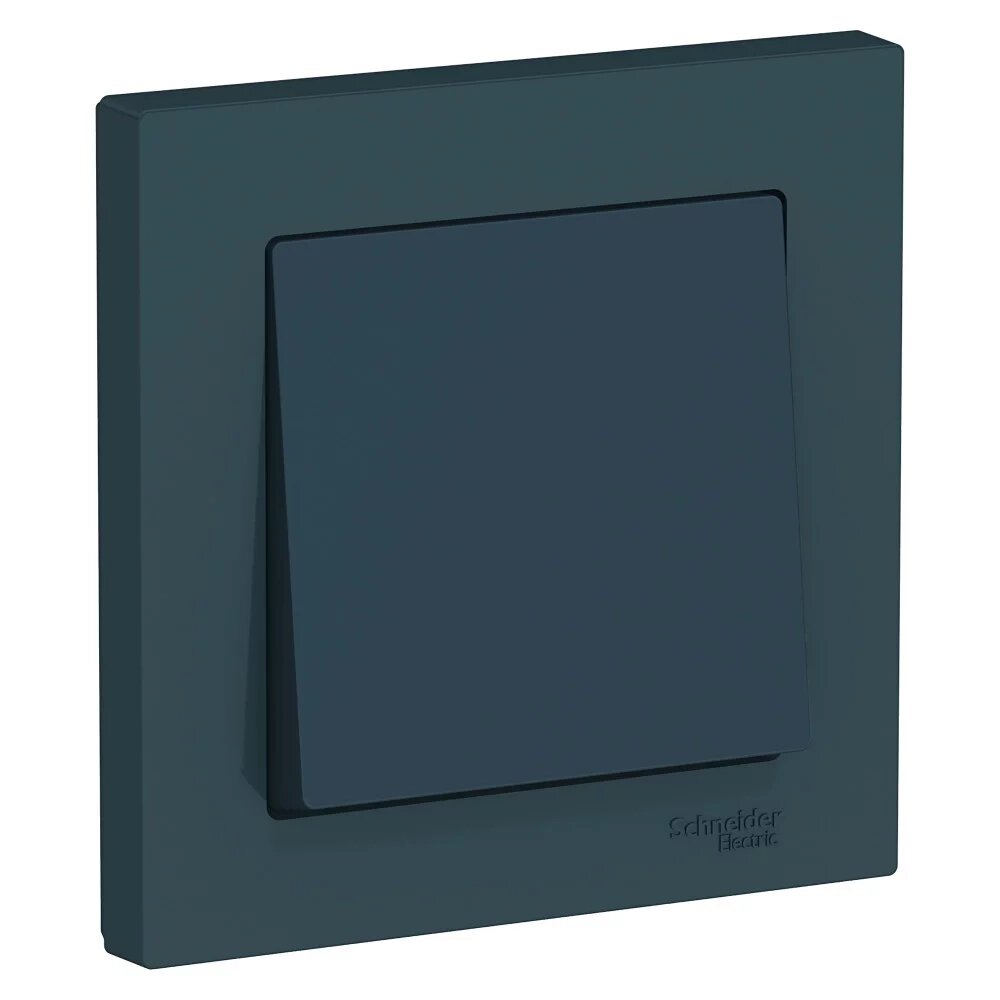 Выключатель 1-клавишный Systeme Electric AtlasDesign, сх.1, 10АХ, в сборе, Изумруд