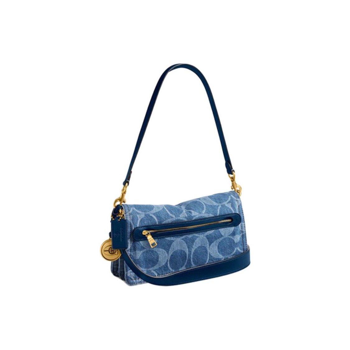 Сумка Coach, фактура тиснение — фото 1