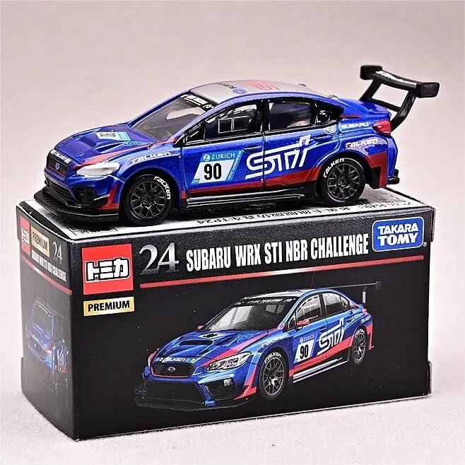Машинка TOMICA TOMY TP 1/64 TP24 Subaru WRX NBR CHALLENGE #90 Die-cast Alloy Car Model Toy Collection Gift