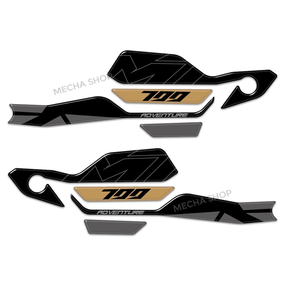 CFMoto 700MT ADV наклейка 3D, цвет Handguards- B