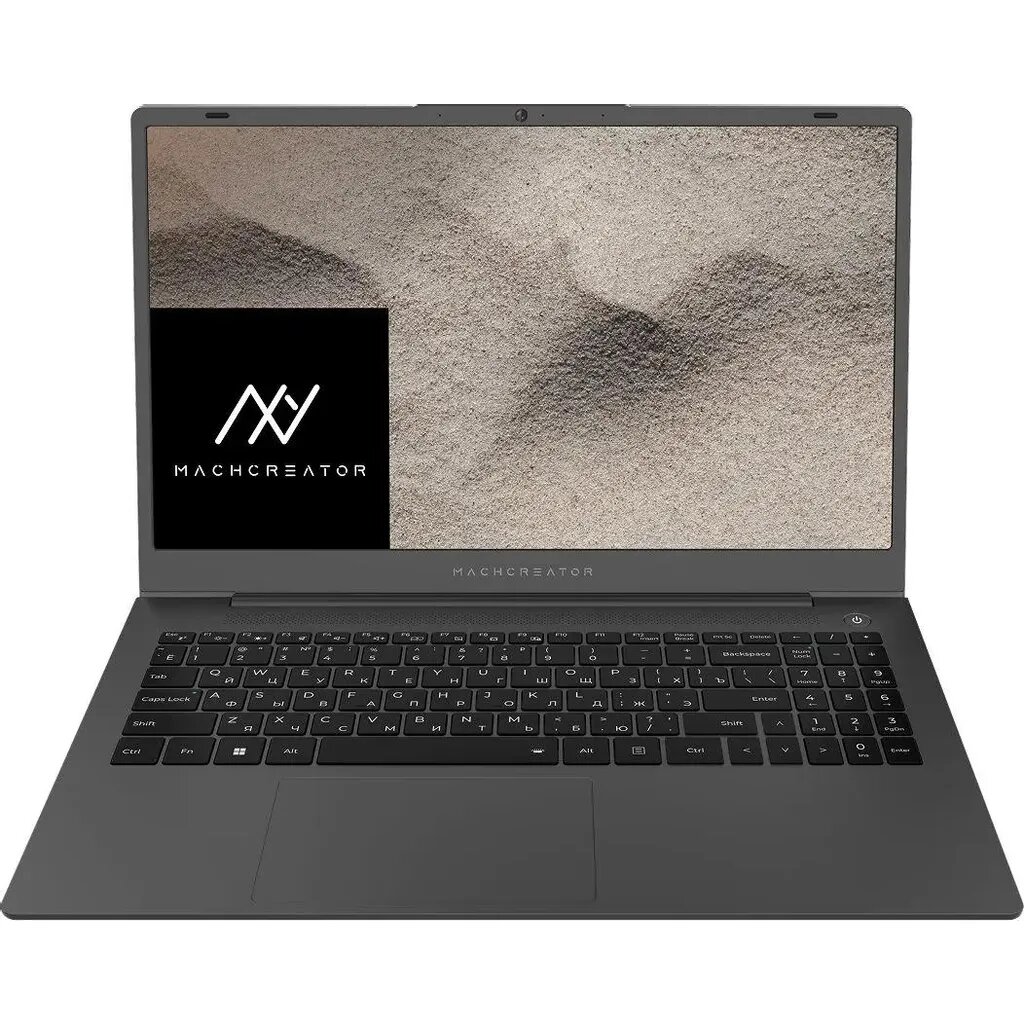Ноутбук MACHCREATOR One R6, 16", IPS, AMD Ryzen 5 7430U 2.3ГГц, 6-ядерный, 16ГБ DDR4, 512ГБ SSD, AMD Radeon Graphics, Windows 11 Pro, серый [jj00g000hru]