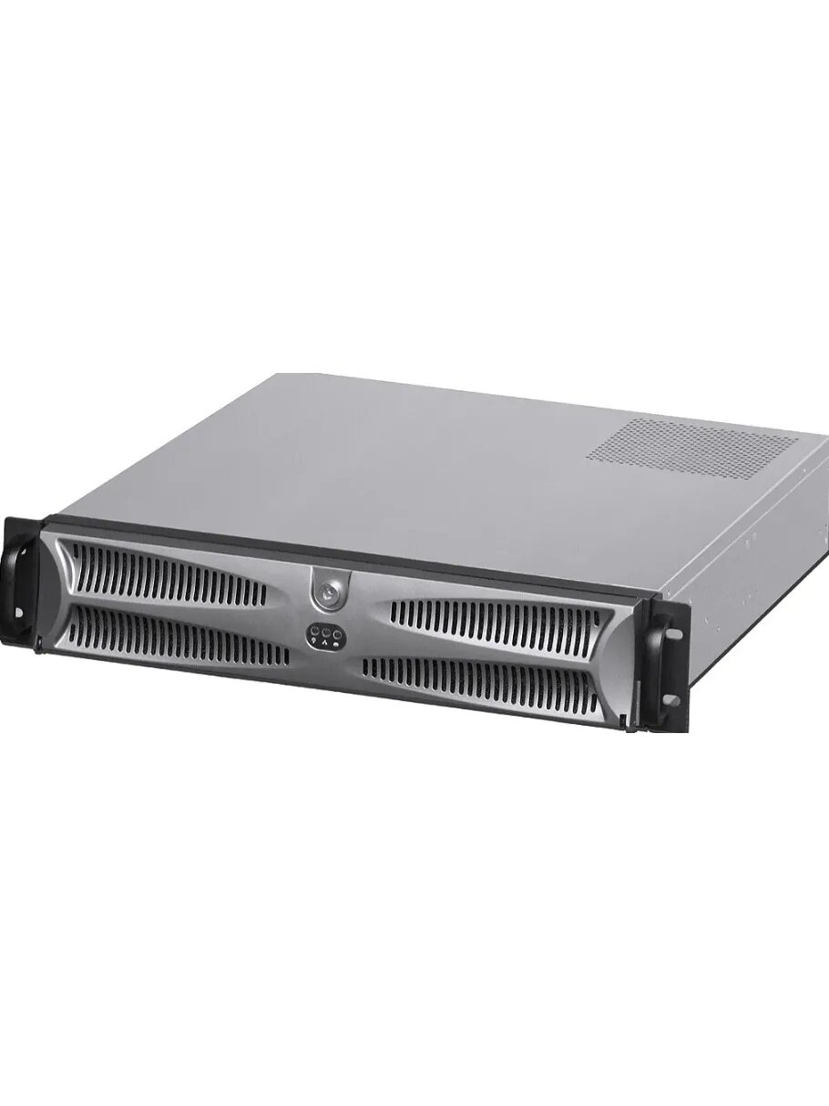 Корпус серверный 2U Procase EM243D-B-0, дверца без БП ATX/mini-redundant, глубина 430мм